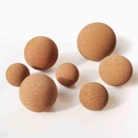 China Natural Cork Ball Lid 60mm Non Toxic Food Grade for Glass Jar Sealing for sale