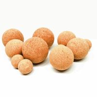 China FSC Certified Cork Ball Lid for Glass Mason Jars 30-150mm Airtight Damp Proof for sale