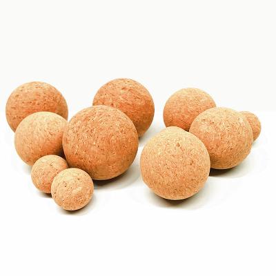 China FSC Certified Cork Ball Lid for Glass Mason Jars 30-150mm Airtight Damp Proof for sale