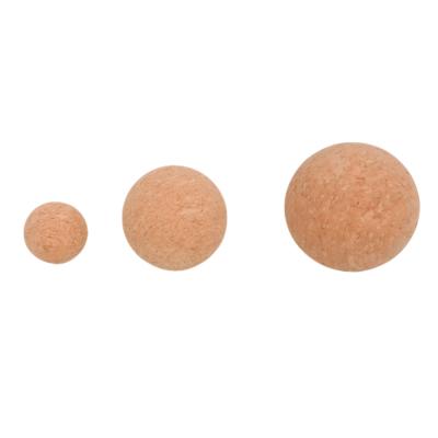 China ISO Sustainable Cork Ball Lid 80mm for Glass Storage Jars Eco Friendly for sale