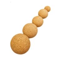 China Natural Cork Ball Lids for Glass Jars Set of 3 Diameter 30mm to 100mm Airtight Sealing for sale