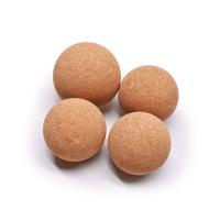 China Eco Friendly Cork Massage Ball 50mm to 100mm for Yoga Myofascial Release for sale