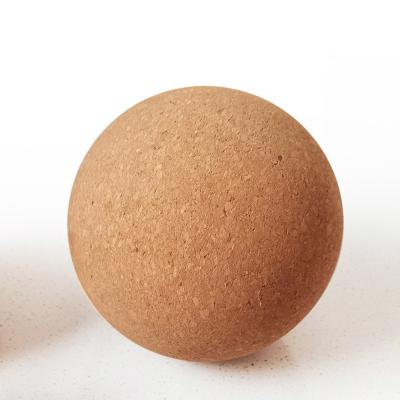 China FSC Certified Cork Yoga Massage Balls 50mm 65mm 100mm Eco Friendly Sweatproof for sale