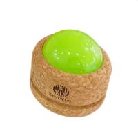 China Eco-Friendly Cork Massage Roller Ball 8 cm for Muscle Pain Relief and Deep Tissue Massage for sale
