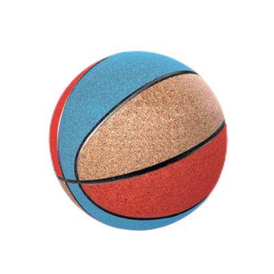 China Renewable Cork Basketball Ball Size 7 Antislip Ageing Resistance Eco Friendly for sale