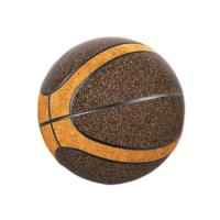 China Size 5 Cork Basketball Ball Ageing Resistance Eco Friendly Custom Logo for sale