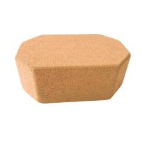 China Octagonal Cork Yoga Block Brick 215x138x67mm Non Slip Eco Friendly for sale