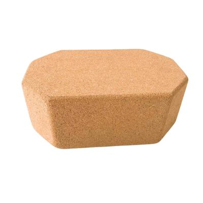 China Octagonal Cork Yoga Block Brick 215x138x67mm Non Slip Eco Friendly for sale