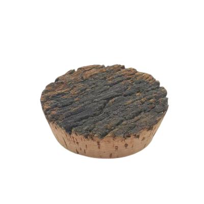 China Natural Bark Top Cork Lids Food Grade Heat Insulation Waterproof for Jars 2.5x2.2x0.8 Inch for sale