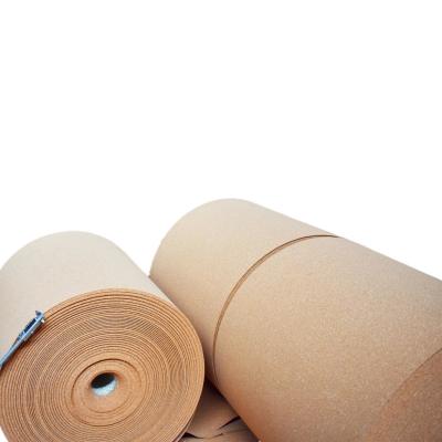 China Natural Cork Rolls 0.8mm to 20mm Thickness for Underlay Floor Shoes Bulletin Board for sale