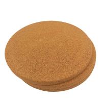 China 9mm Thick Round Cork Placemats Heat Resistant Trivets for Hot Dishes Pots 190mm for sale