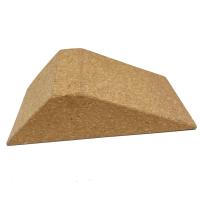 China Non Slip Cork Yoga Squat Wedge Block 23x13x6.8cm Lightweight Fitness for sale