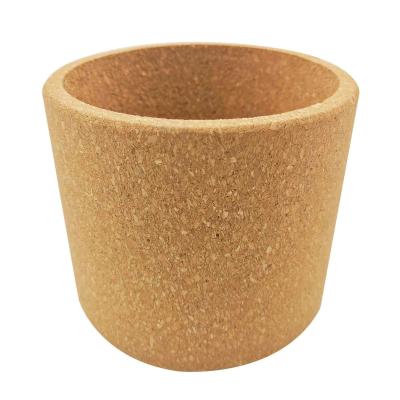 China Natural Cork Planter Hanging Flower Pot 115x70x152mm Eco Friendly Biodegradable for sale