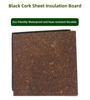 China Black Cork Sheet Roll 915x610mm Density 320kg/m3 Eco Friendly Craft Board for sale
