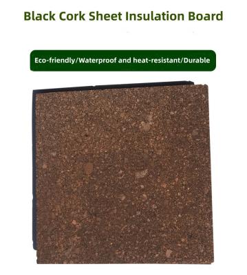 China Black Cork Sheet Roll 915x610mm Density 320kg/m3 Eco Friendly Craft Board for sale