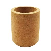 China Degradable Cork Flower Pot DIY Planter Desk Organizer 115x70x152mm for sale