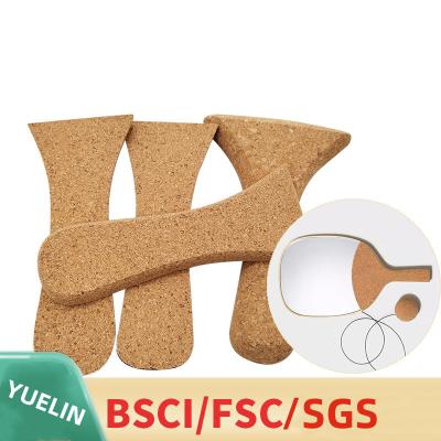 China Custom Cork Table Tennis Racket Handle Sweat Absorbent Anti Slip 360° Polished for sale