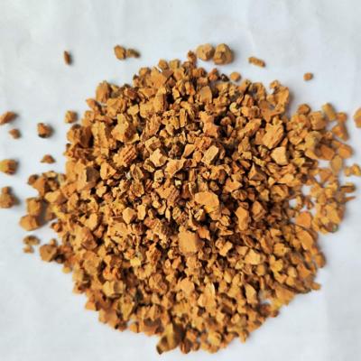 China Natural Cork Granules 2-4mm for Playground and Runway Ground Eco-Friendly Bulk for sale