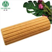 China Natural Cork Yoga Massage Roller High Density 100x300mm Eco Friendly Muscle Recovery for sale