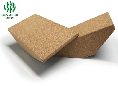 China Natural Cork Yoga Block High Density Brick 10x12x21cm Eco Friendly Fitness Block for sale