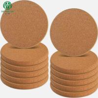 China Absorbent Cork Coasters  For Hot Drinks at Home,Office,Restauarnts With Custom Thickness for sale