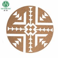 China Eco Friendly Wholesale Natural Round Custom Size Cork Coasters for sale
