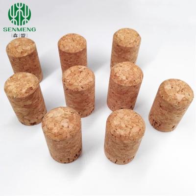 China Custom Logo Reusable Wine Cork Stopper 45x24mm Agglomerated Cork for Wine Bottles for sale