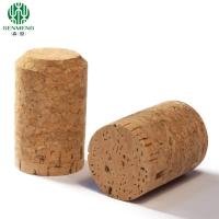 China Agglomerated Cork Wine Stopper Reusable 45x24mm Natural Cork Bottle Stopper for Wine Bottles for sale