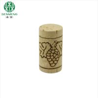 China Custom Reusable Cork Stopper 45x24mm Agglomerated Wine Cork for Bottling for sale