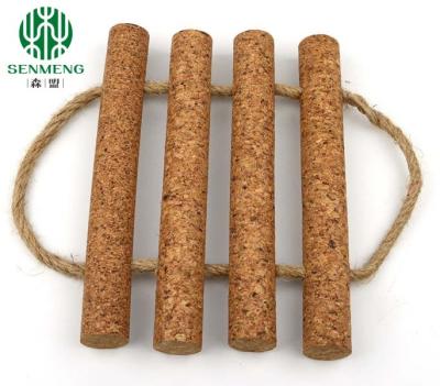 China Natural Cork Coaster Placemat 20x15x2.5cm Custom Logo Heat Insulated Non-Slip for sale