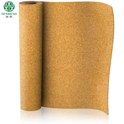 China Eco Friendly Cork Roll 4mm Heat Insulation Wall Flooring Underlay Natural Sustainable Material for sale