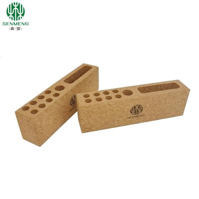 China Eco-Friendly Cork Desk Organizer Tray 25x11.8x4cm Customizable Natural Storage for sale