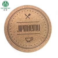 China Natural Printed Cork Coasters for Table Protection and Planet Preservation for sale
