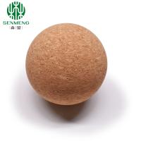 China Eco-Friendly Cork Yoga Massage Ball Set 5cm 6.5cm 10cm for Myofascial Release for sale
