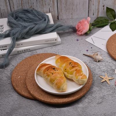 China Custom Photo Ceramic Placemats with Cork Back 0.4in Thick Heat Resistant Hot Pads for sale
