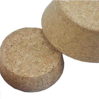 China Natural Cork Lid Tapered Glass Jar Sealing Eco Friendly Storage Bottle Caps 7 Sizes Custom for sale