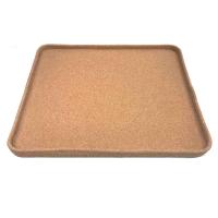China Natural Cork Serving Tray 12x8x0.79 Inch Heat Resistant Eco Friendly Rectangular Tray for sale