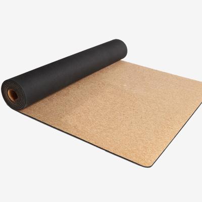 China Eco Friendly Cork Yoga Mat 183x61x0.5cm Anti Skid Dynamic Rebound for Teens for sale