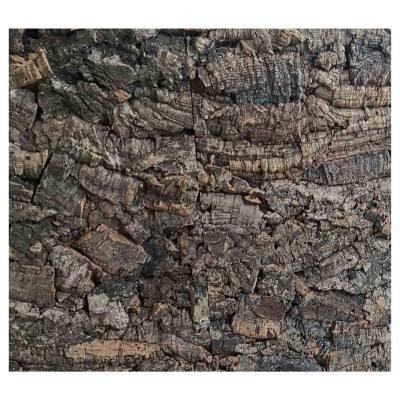 China Natural Cork Bark Panels 25-30mm Thick 60x90cm for Wall Facades Interior Design for sale