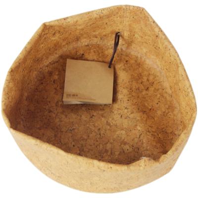 China Natural Cork Storage Bag 24.5x10cm Eco Friendly Multifunctional Tearproof for Food Fruit Books for sale