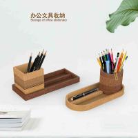 China Natural Cork Desk Organizer Custom Storage Stationery Office Home Eco Friendly Durable 500pcs MOQ for sale