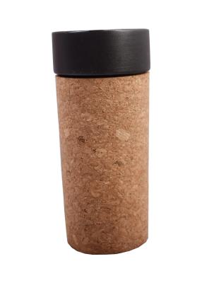 China Custom Cork Cup Sleeve Thermal Insulation Antiskid for Glass Bottle Coffee Mug 1000pcs MOQ for sale