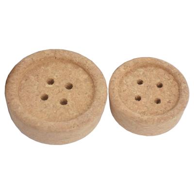China Natural Button Cork Lid for Glass Pitcher Teapot Heat Insulation Damp Proof 1.2 Inch for sale