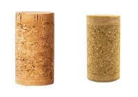 China Twin Top Wine Cork Stopper 45x24mm Natural Cork Disc Non-Toxic FDA Grade for sale