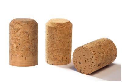 China Yuelin Champagne Cork Stopper 48x30mm Durable Sparkling Wine Plug Eco-Friendly Natural Cork for sale