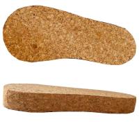 China Tearproof Natural Cork Sole Wedges Insoles Flexible Lightweight 5000pcs Anti-Static for sale