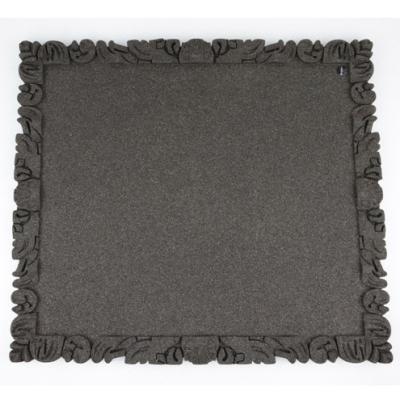 China 1.7cm Black Decorative Cork Boards Carbonized Cork Meassage Board for sale