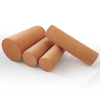 China Natural Cork Roller D95x300mm Eco Friendly Balance Board Massage Roll for Yoga and Fitness for sale