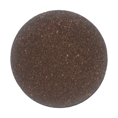 China Carbonized Cork Round Placemat Trivet 6 Inch Diameter Heat Resistant Hot Pad for Dishes for sale