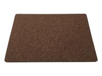 China Office Home Extra Large Cork Backed Placemats Carbonized Rectangular Cork Mats for sale